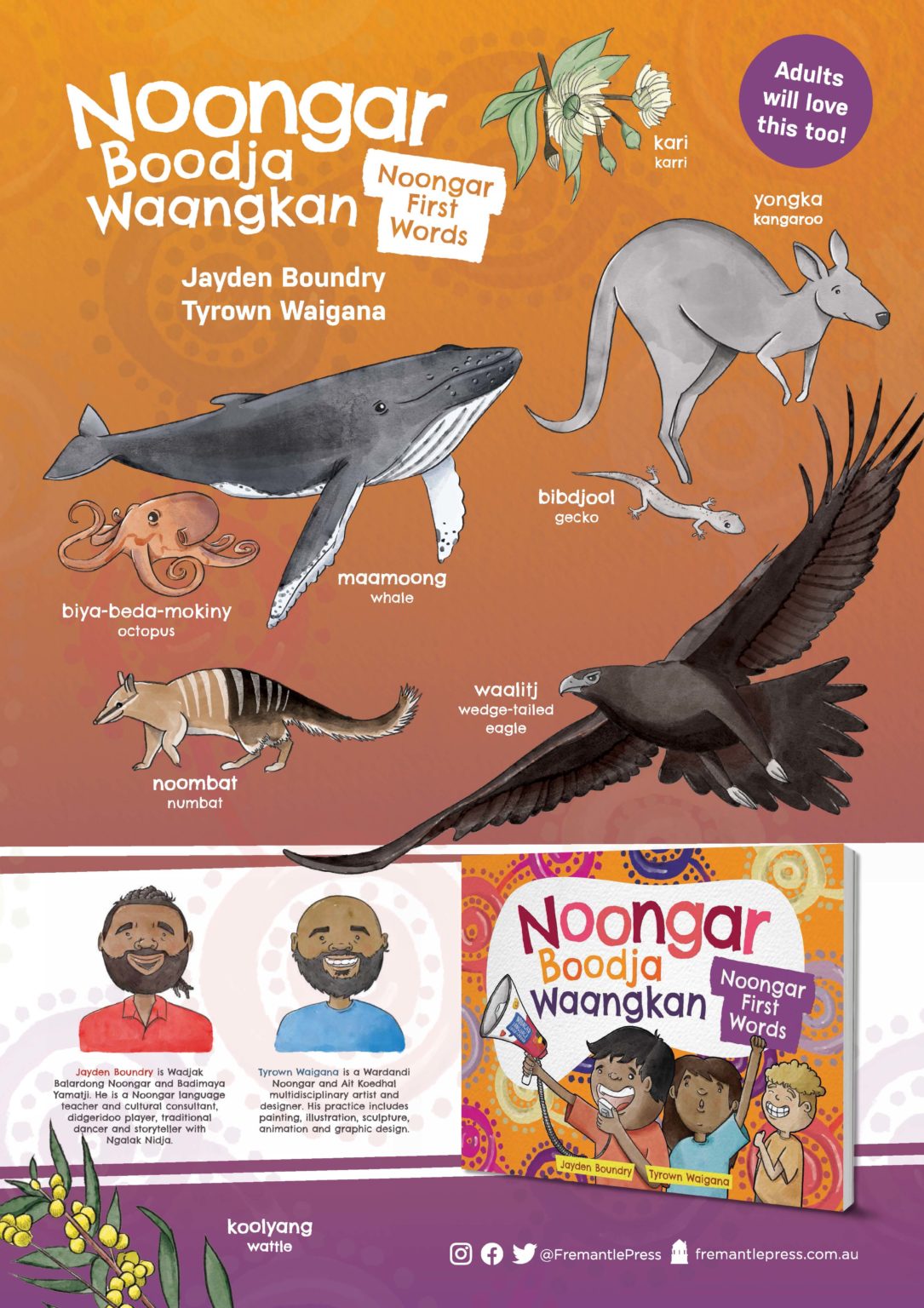 Noongar Boodja Waangkan posters - Fremantle Press