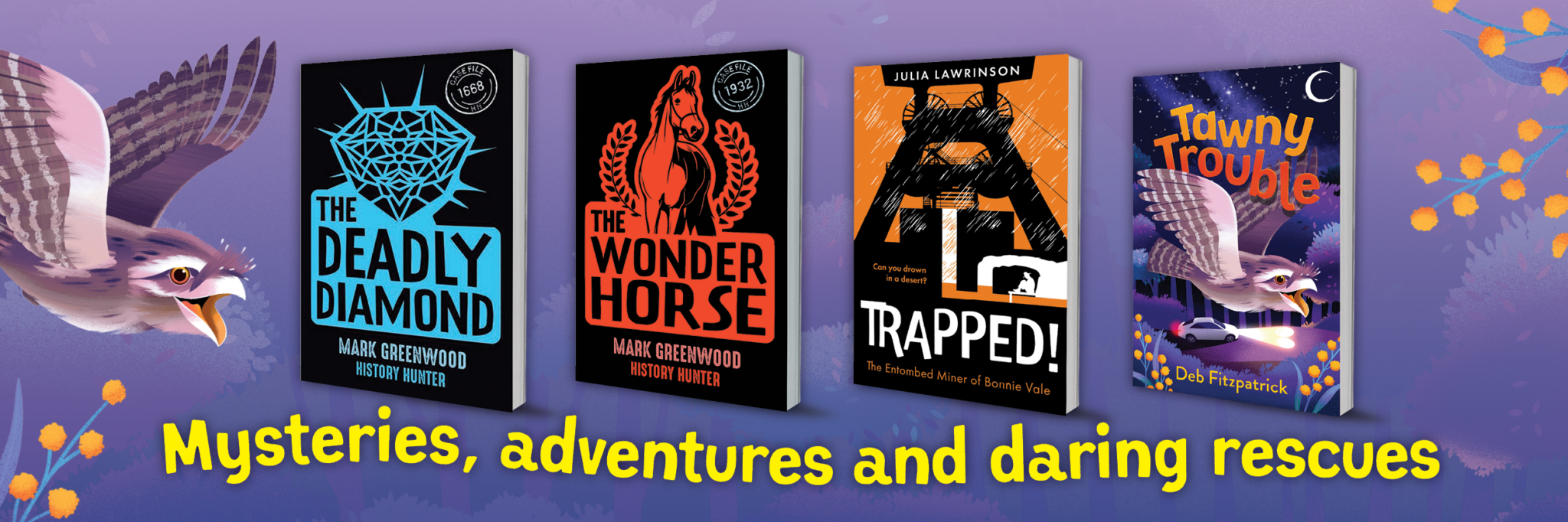 Mysteries, adventures and daring rescues - Fremantle Press