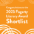 Regional writing shines and young adult novels dominate Fogarty ...